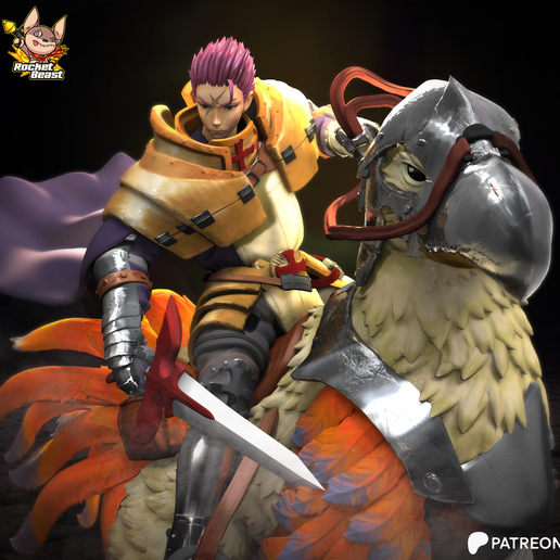 🧸 Cruzado (Ragnarok Online)・Archivo 3D para Impresión 3D・Cults