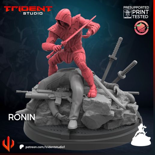 🎲 RONIN・ 3D File for 3D printing・Cults