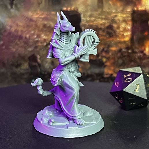 3D file Anubis Bard - Anubis Army 🇪🇬 ・3D printable design to download・Cults