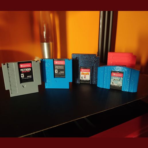🎮 Nintendo Switch NES N64 GBC case for game cartridge・ STL File for 3D ...