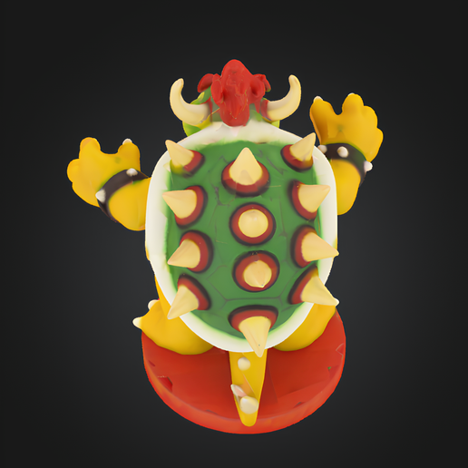 🐢 Bowser Figurine / Bowser Figurine・ STL File for 3D printing・Cults
