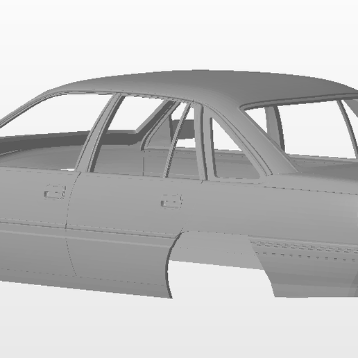 STL file 1:24 1988 VN Holden Commodore - "Scale-bodies" 🚗 ・3D printable ...