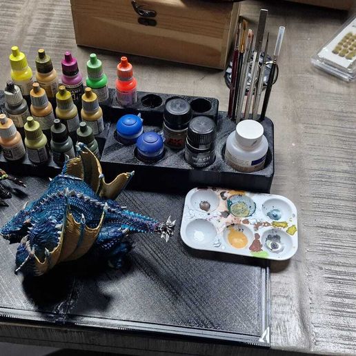 🖼️ Painting Stand for Miniatures and Models / Base de Pintura para ...