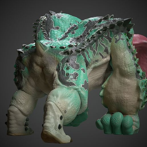 👹 MHWilds: Chatacabra・Free STL File for 3D printing・Cults