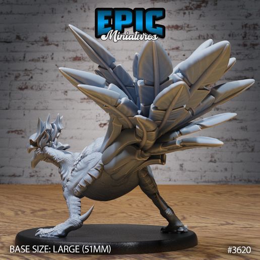 🦃 Turkey Raptor Set ‧ DnD Miniature ‧ Tabletop Miniatures ‧ Gaming ...