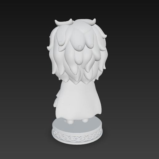 💍 The Ring Bearer’s Adorable Form: Chibi Frodo Baggins 3D Printable ...