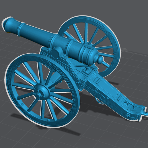 🧨 ACW ARTILLERY 12 PDR NAPOLEON CANNON・ STL File for 3D printing・Cults
