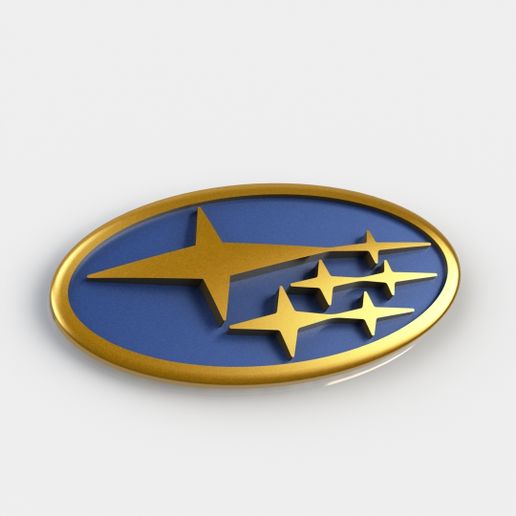 different subaru emblems