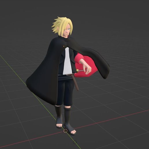 🥷 Boruto Uzumaki - Naruto Shippuden・ STL File for 3D printing・Cults