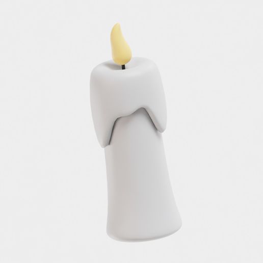 🕯️ Candle 3d model・ 3D File for 3D printing・Cults