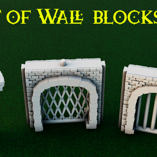 STL file 3D printing Dungeon Architecture for board games and RPG's ...