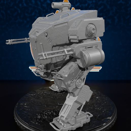 🚀 Exo-Suit Mech twin gatling - Helldivers 2 - Emancipator・ 3D File for ...
