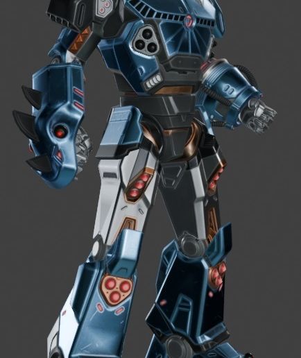 🎲 Mecha Strike Commander・ STL File for 3D printing・Cults