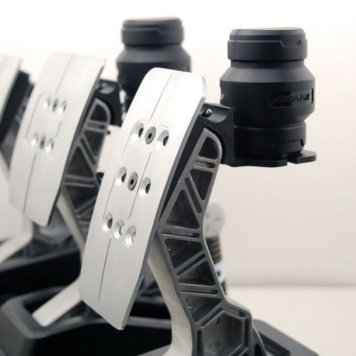 STL file Simagic Rumble Haptic Pedal Reactor Neo P-HPR Neo Mount for ...