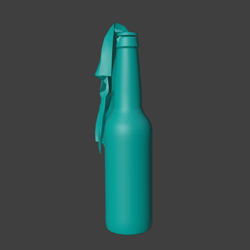🎨 RUST MOLOTOV 3D PRINT STL・Free STL File for 3D printing・Cults