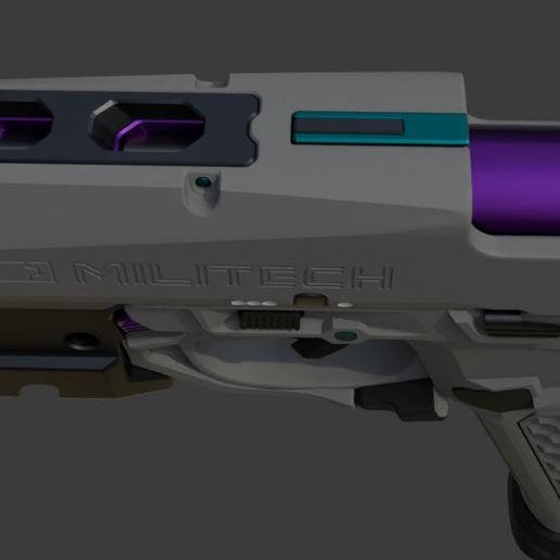 🔫 AAP-01 Militech M-10AF Lexington・ STL File for 3D printing・Cults