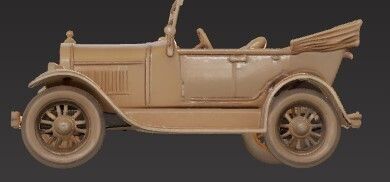 🚗 Early-Era Classic Car 3D Collectible Model・ STL File for 3D printing ...