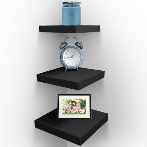🏢 floating shelves 5 models!・ STL File for 3D printing・Cults