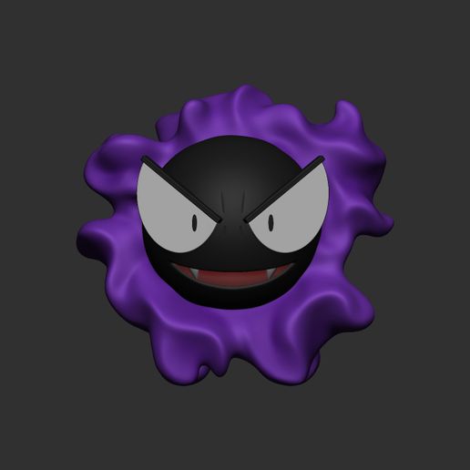 STL file Gastly Pokemon 🐉 ・3D printing idea to download・Cults