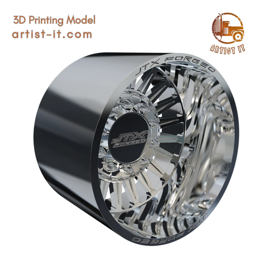🛞 JTX REAR SCHIZO DUALLY WHEEL 3D MODEL・ 3D File for 3D printing・Cults