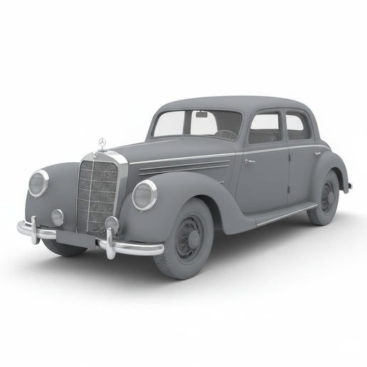 🚗 Mercedes-Benz 320・ STL File for 3D printing・Cults