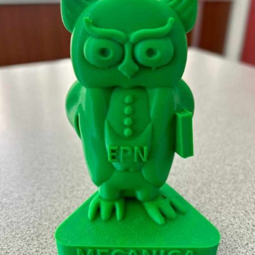 🦉 Buho Politécnico - OWL・ STL File for 3D printing・Cults
