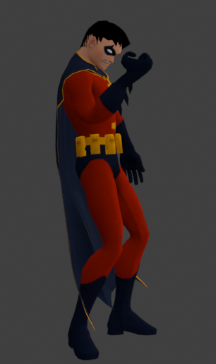 👾 Tim Drake as Robin - Classic 90s Costume | Print-Ready STL w/ Base ...