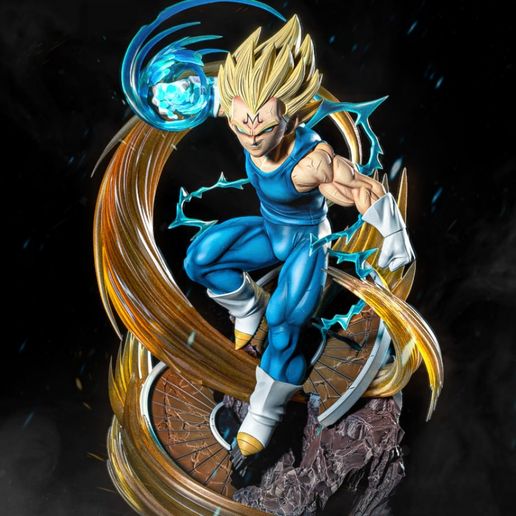 Archivo 3D Manjin vegeta 🧸 ・Modelo imprimible en 3D para descargar・Cults