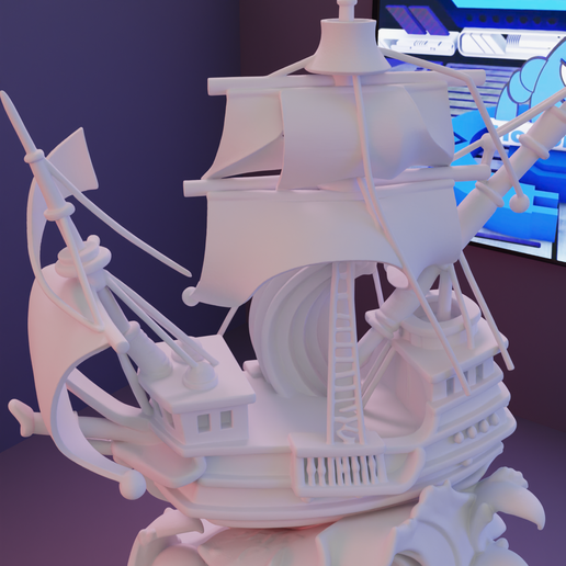3d boat template