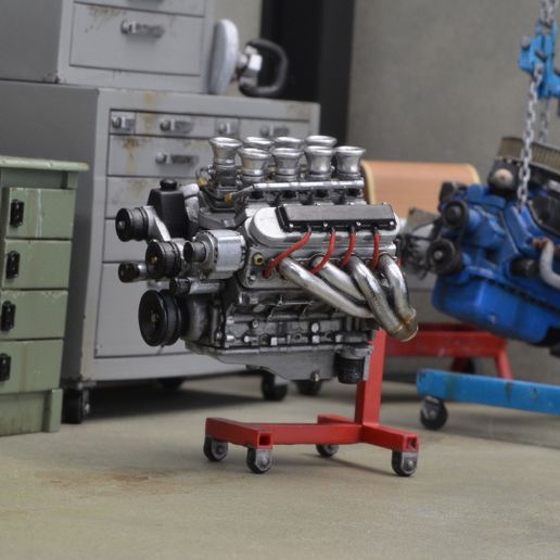 3D print LS3 ITB Manifold with 2 Rocker Cover styles • made with ...