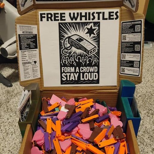 🪢 Filament Box Whistle Buddy + Printable Images・Free STL File for 3D ...