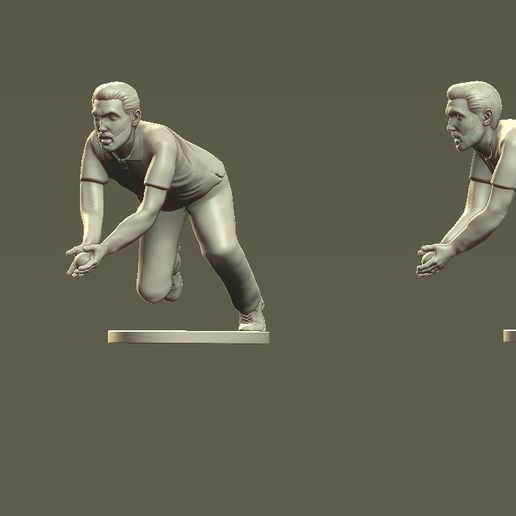 arquivo STL atrapar la bola de cricket - bolos -copa del mundo 🦗 ...