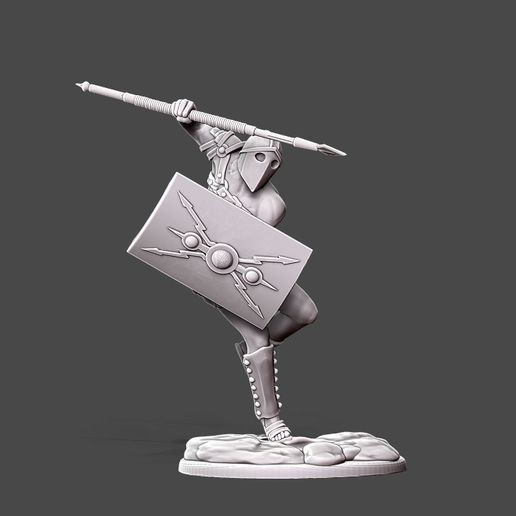STL file Gladiator - 35mm scale 🎲 ・3D print design to download・Cults