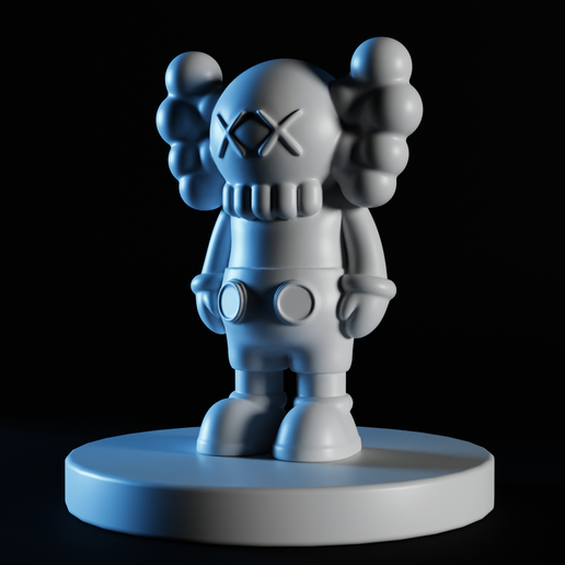 🎨 X-Eyed Art Toy – Stylized Designer Figurine STL・ STL File for 3D ...
