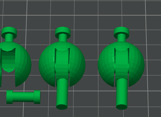 👾 custom joints for figures! WIP・ OBJ File for 3D printing・Cults