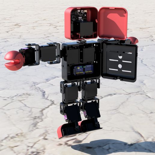 🤖 Humanoid Robot for Microbit with 10 kg Servomotors (MG996R) or ...