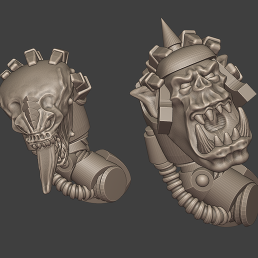 🤜 Power Gauntlet Redux - Prime scale powered gauntlet holding heads ...