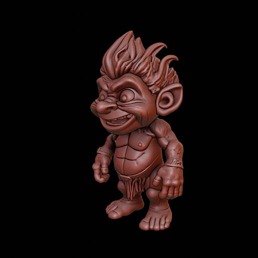 3D file Troll Bust 🧌 ・3D printer model to download・Cults