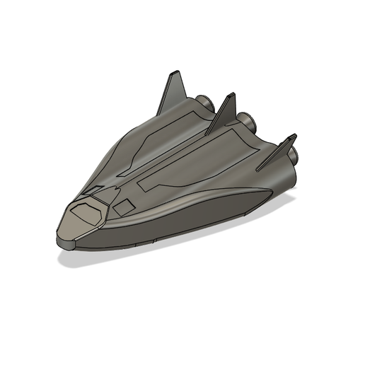 🛰 G.I. Joe Defiant Space Shuttle・ STL File for ・Cults