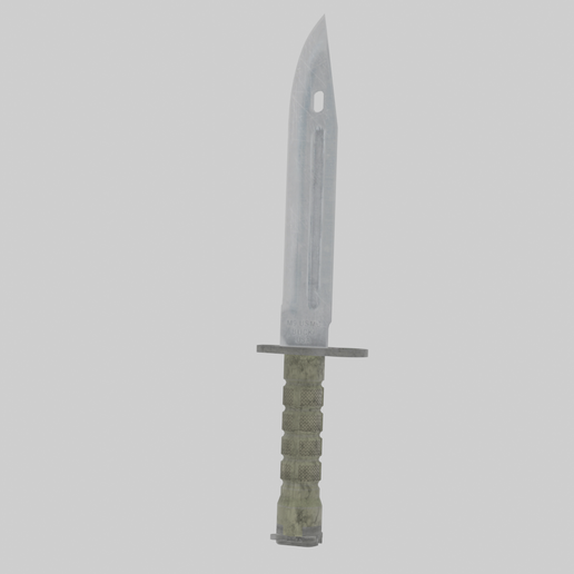 🔪 CS2 Bayonet Knife・ STL File for 3D printing・Cults