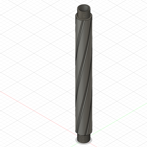 🔫 Spiral Outer Barrel for SMC9・ STL File for 3D printing・Cults
