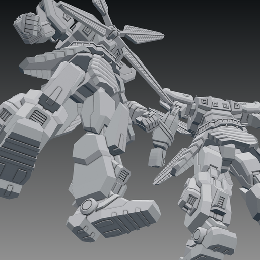 🤖 Nether Gundam Redesign 3D print model・ STL File for 3D printing・Cults