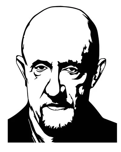 Archivo STL Mike Ehrmantraut Breaking Bad Stencil Sculpture 2D・Diseño ... Archivo STL Mike Ehrmantraut Breaking Bad Stencil Sculpture 2D・Diseño ...