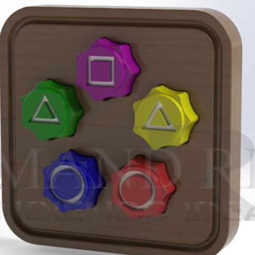 STL file GONG-GI GAME 🧩 ・3D print design to download・Cults