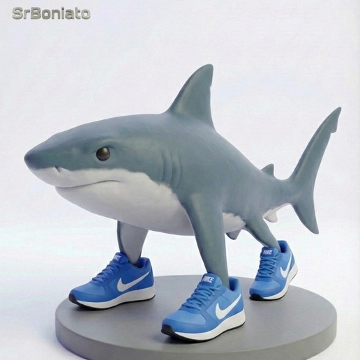 🦈 Tralalero Tralala - Mini Toys : Brainrot [OBJ/STL].・Fichier 3D ...