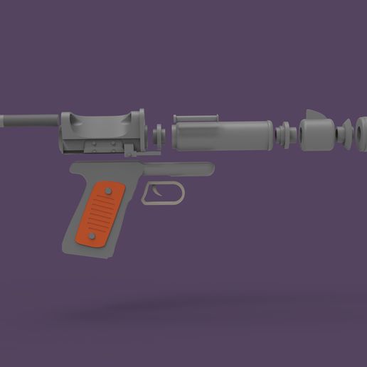 ⭐ Kay Vess Blaster (Star Wars Outlaws) 3D Printable Model・ STL File for ...