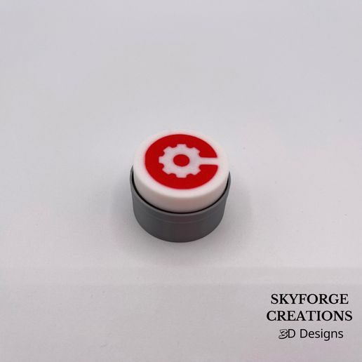 👌 Cyborg Mini Clicker・Free 3MF File for 3D printing・Cults