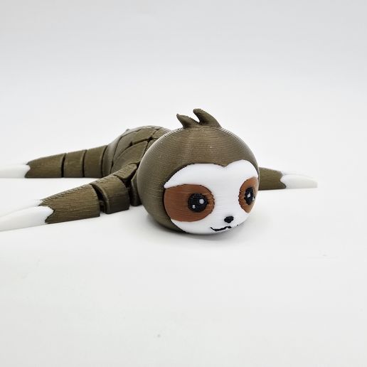 🦥 Flexi Sloth・ STL File for 3D printing・Cults