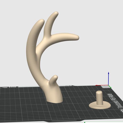 🎭 5" Fursuit / Cosplay Antlers・ STL File for 3D printing・Cults
