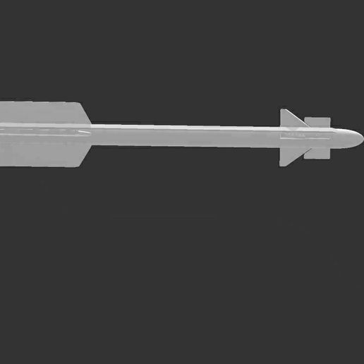 STL file Vympel R-73 Archer Missile 🪖 (OBJ and 3MF)・3D printing idea to ...
